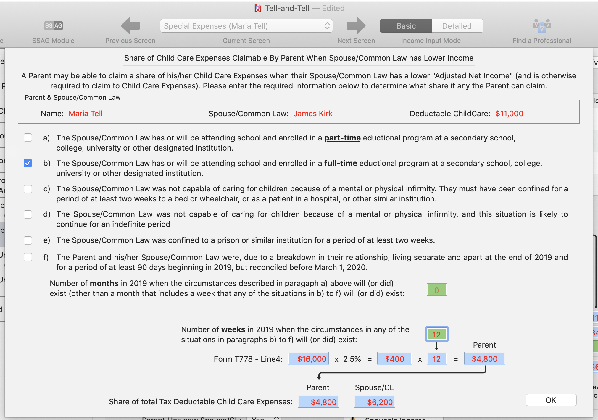 Calculating The Net Costs of Child Care Expenses Using iGuideline's ...
